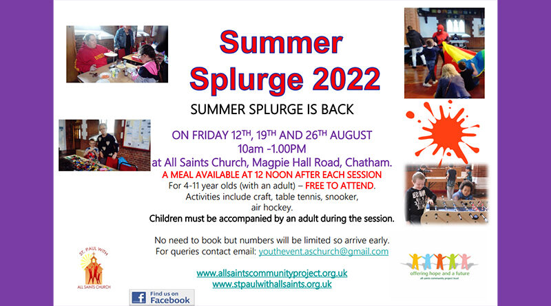 All Saints Community Project Trust - Chatham, Medway, UK