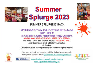 All Saints Community Project Trust - Chatham, Medway, UK